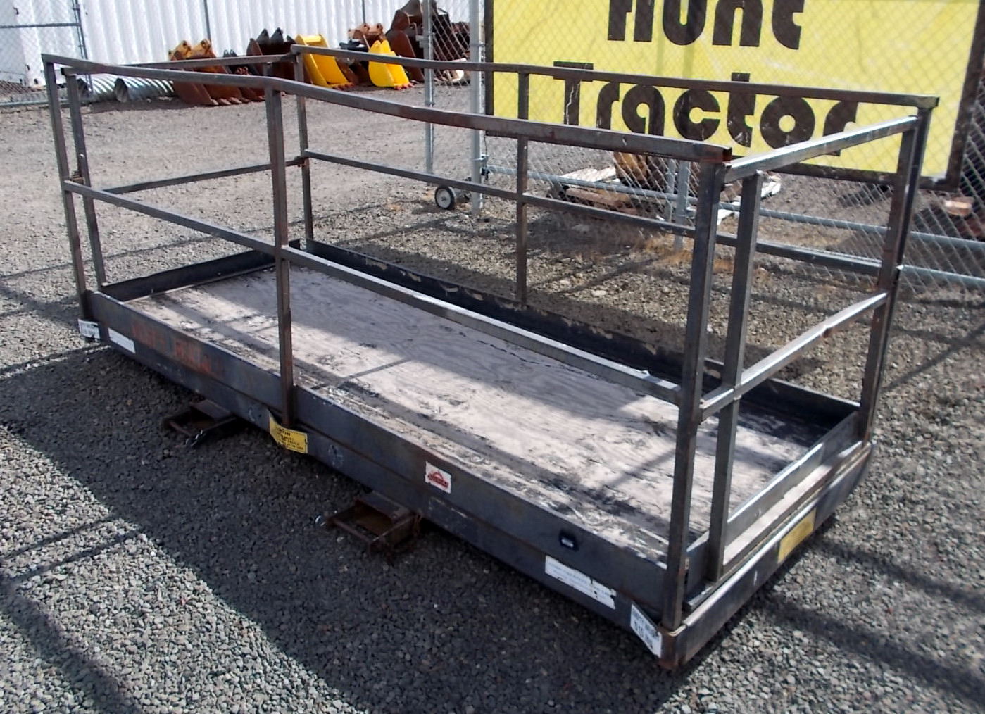 Attachment Zone - Forklift / Telehandler Attachments, Man Basket