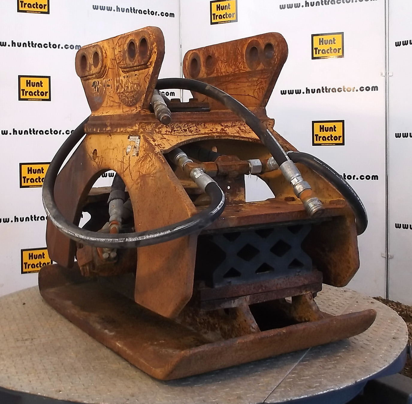 Attachment Zone - Used Teledyne Hydraulic Vibratory Plate Compactor for ...