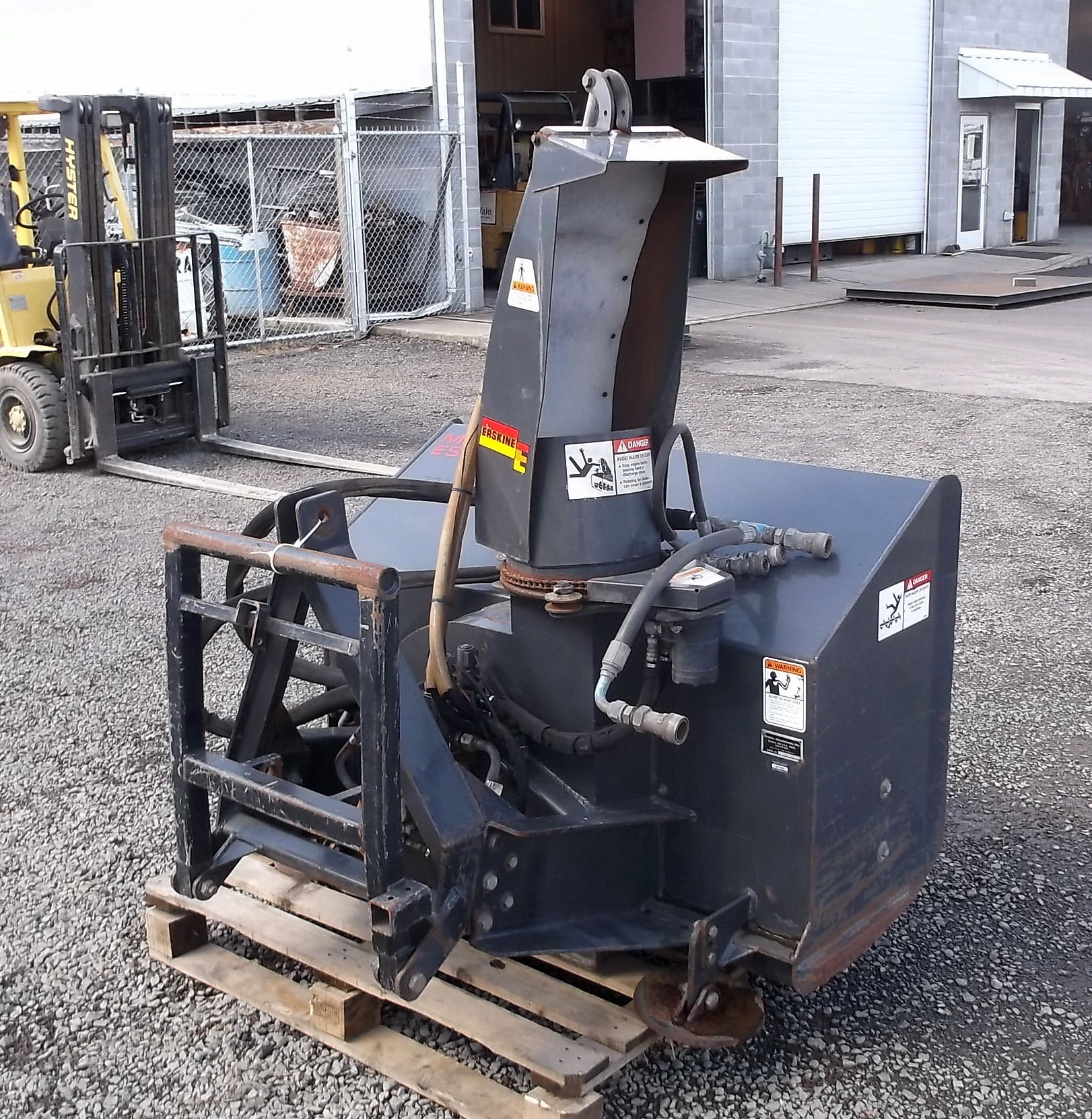 Attachment Zone - Used 52" 3 Point Snow Blower / Snow Plow For Sale