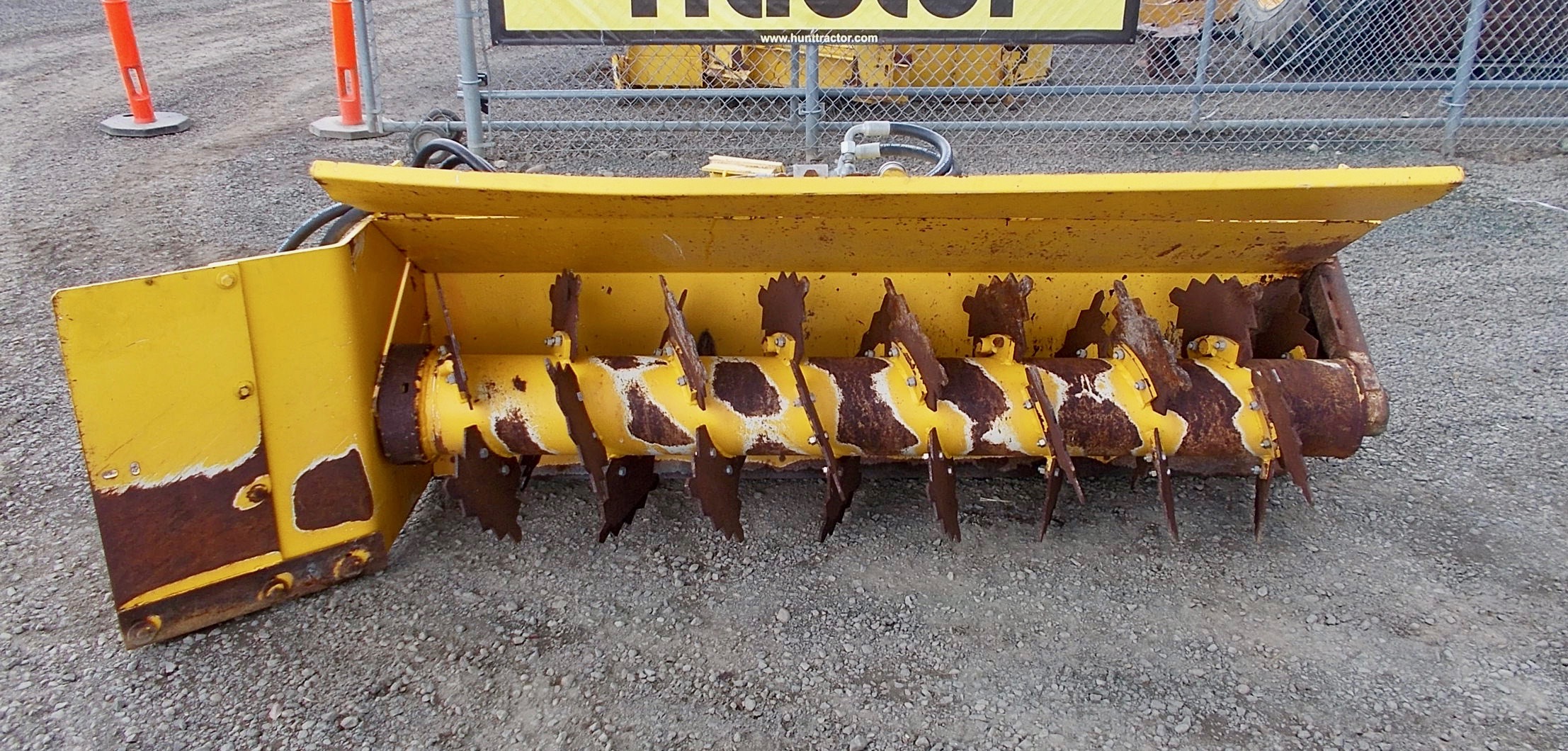 Attachment Zone - Used 84" Universal Skid Steer Compost Aerator For Sale