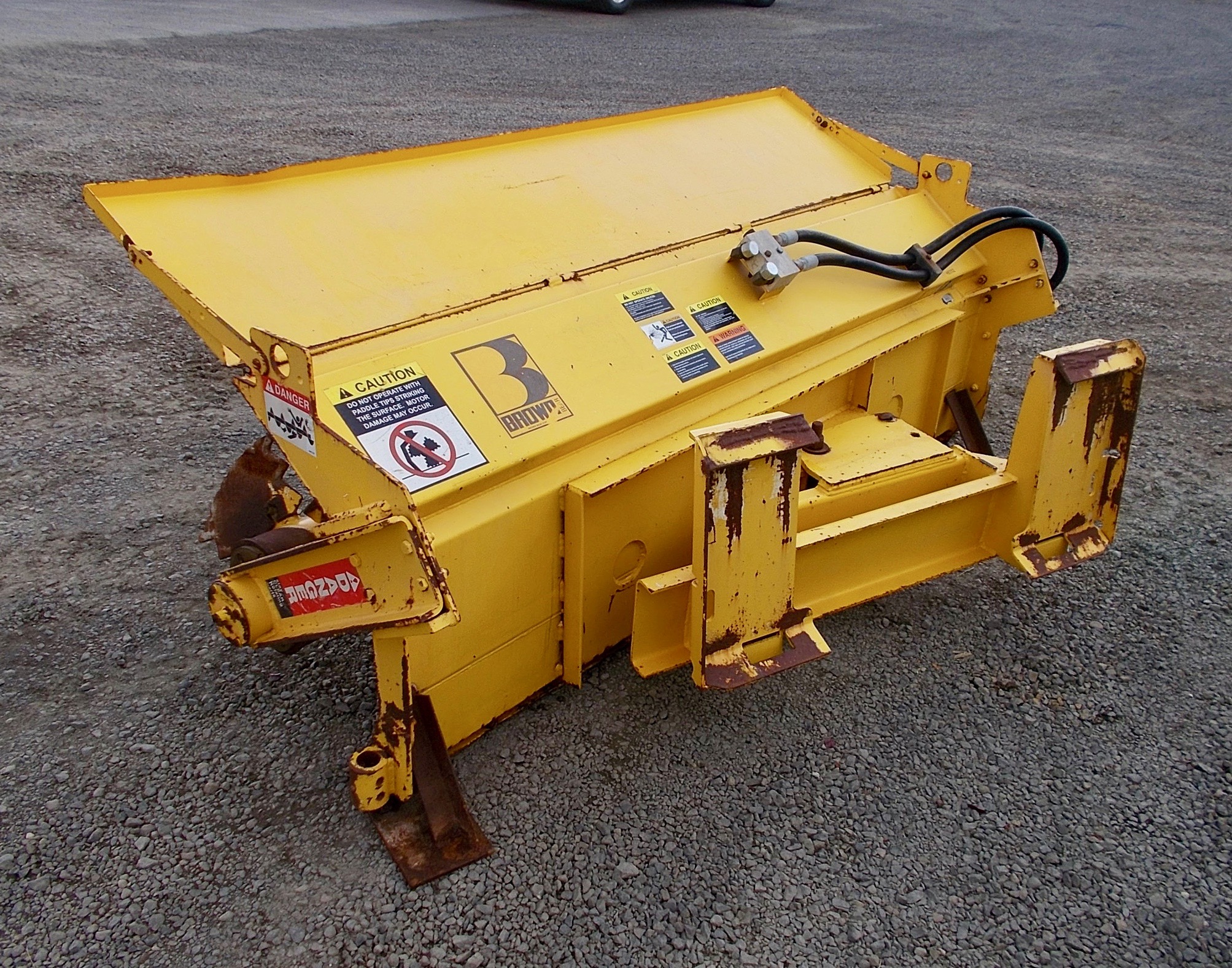 Attachment Zone - Used 84" Universal Skid Steer Compost Aerator For Sale