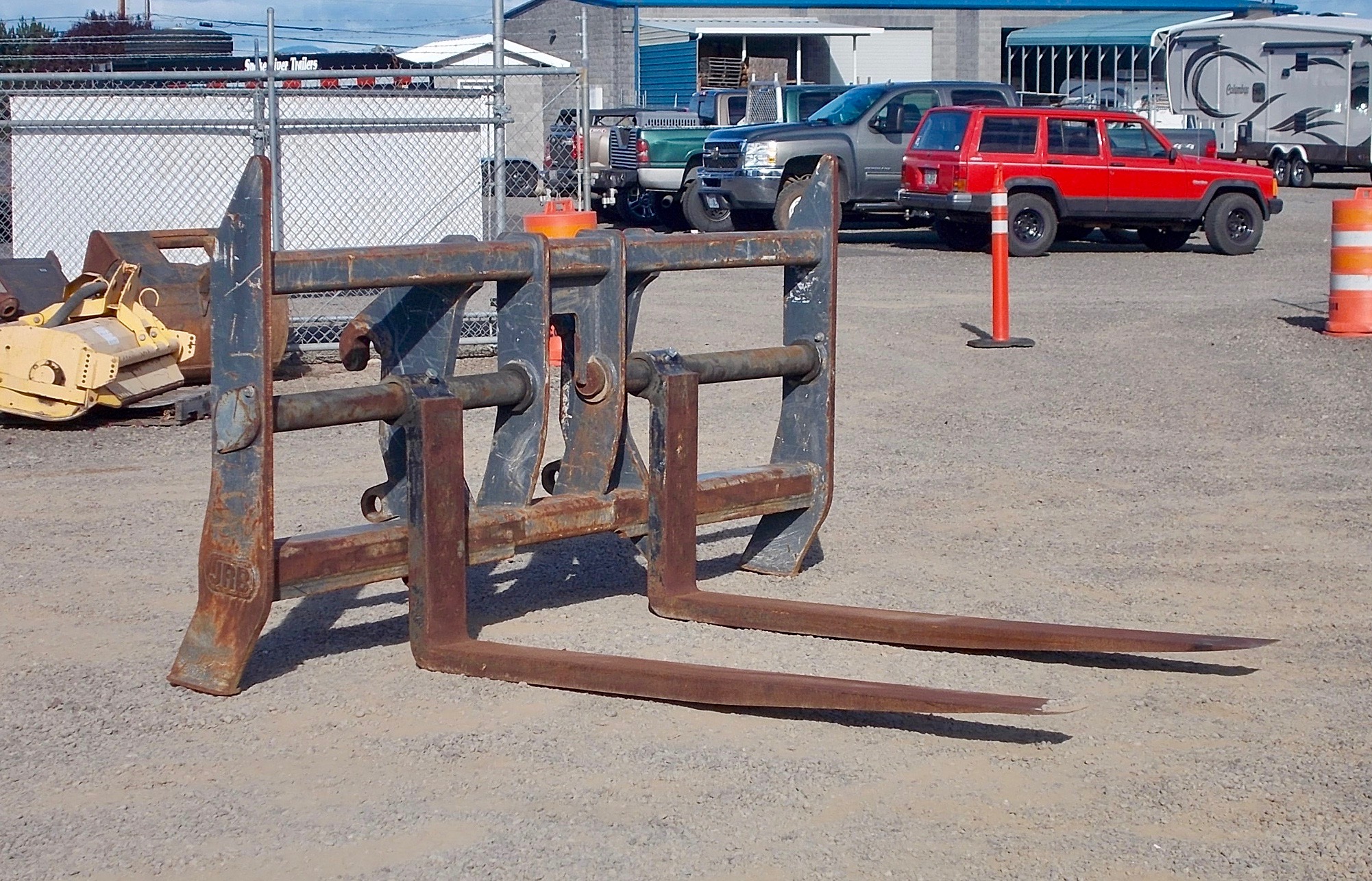 Attachment Zone - Used JRB 416 Quick Change Forks For Sale