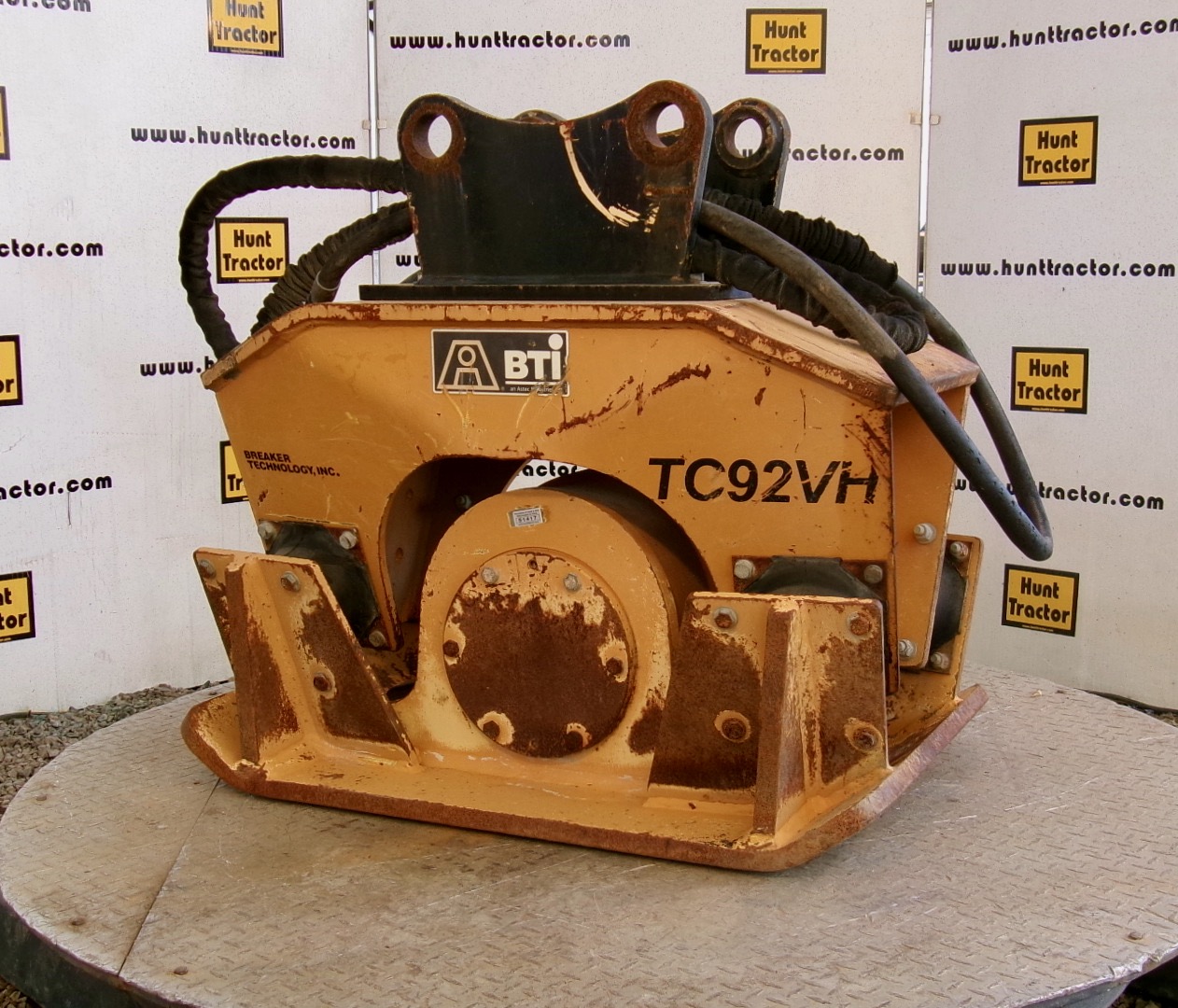 Attachment Zone - Used BTI TC92VH Hydraulic Vibratory Plate Compactor ...