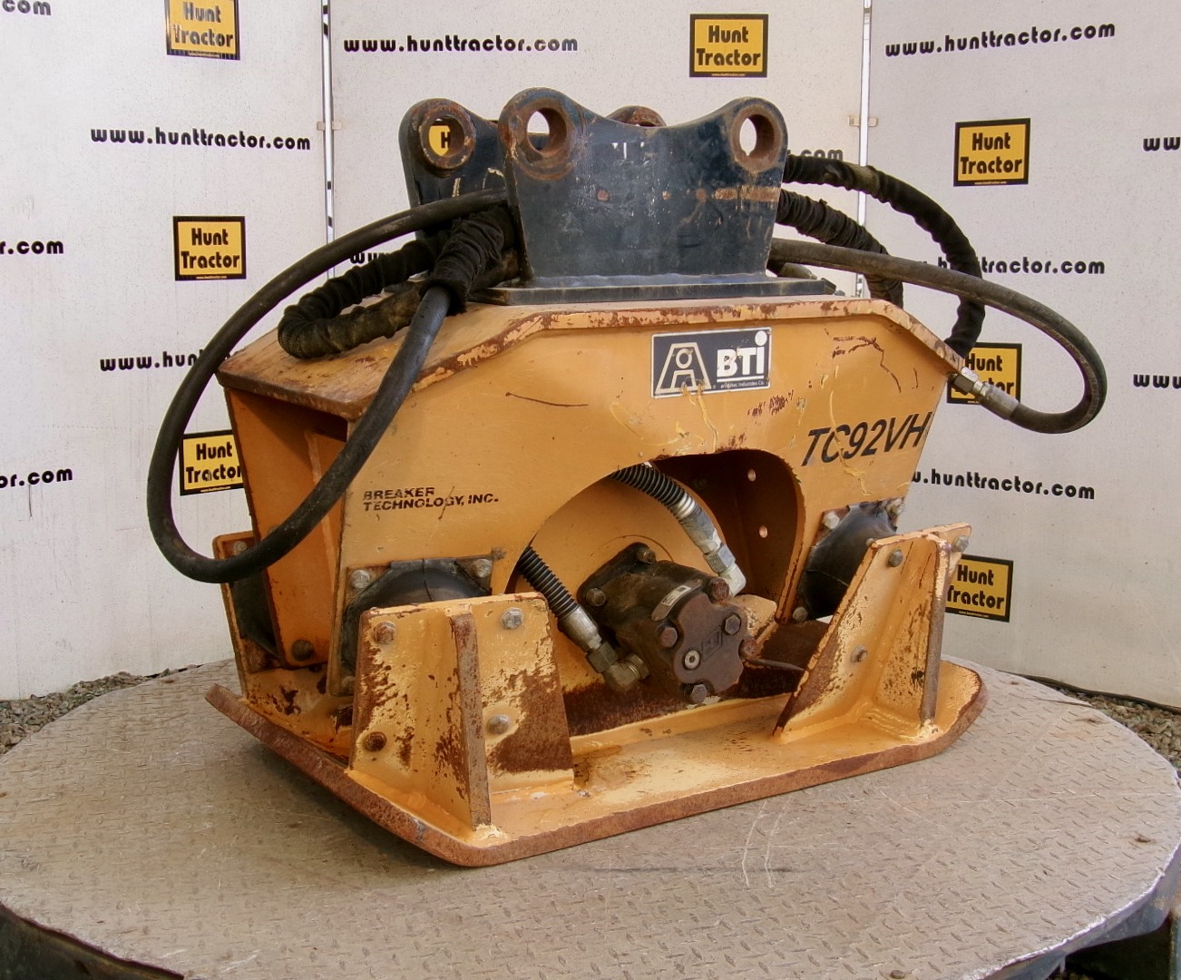 Attachment Zone - Used BTI TC92VH Hydraulic Vibratory Plate Compactor ...