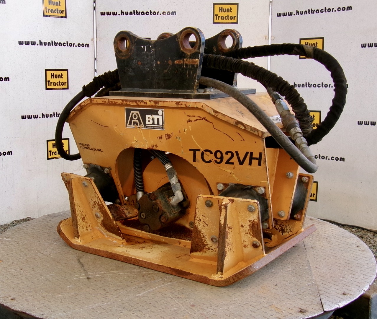Attachment Zone - Used BTI TC92VH Hydraulic Vibratory Plate Compactor ...